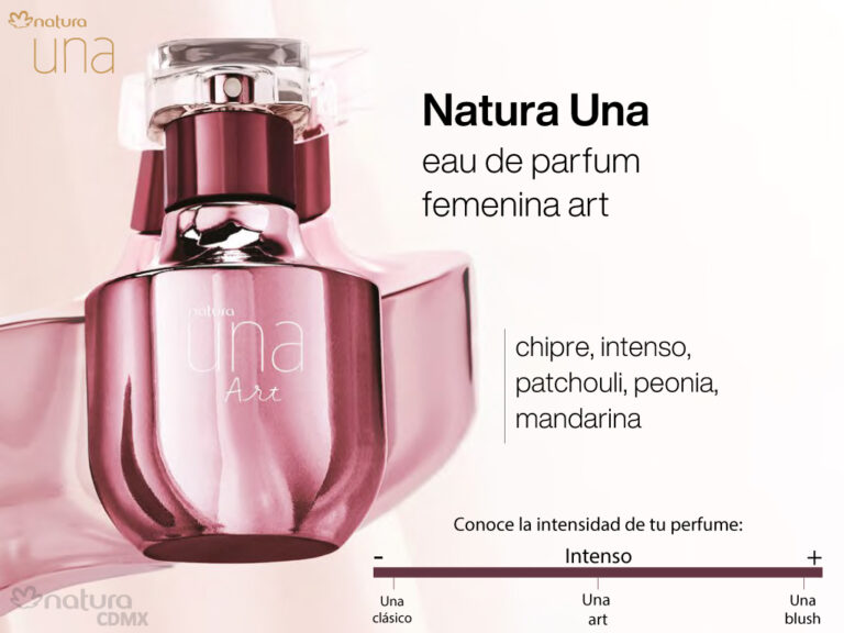 Perfume exclusivo Natura Una Art • Natura de México