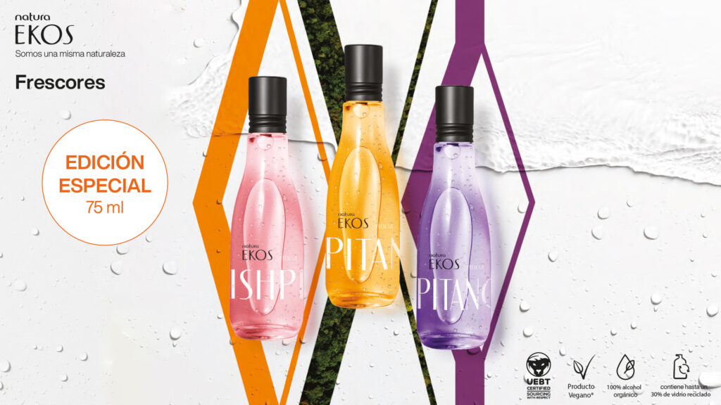 Perfume EDT Natura Ekos Frescores de 75 ml • Natura de México