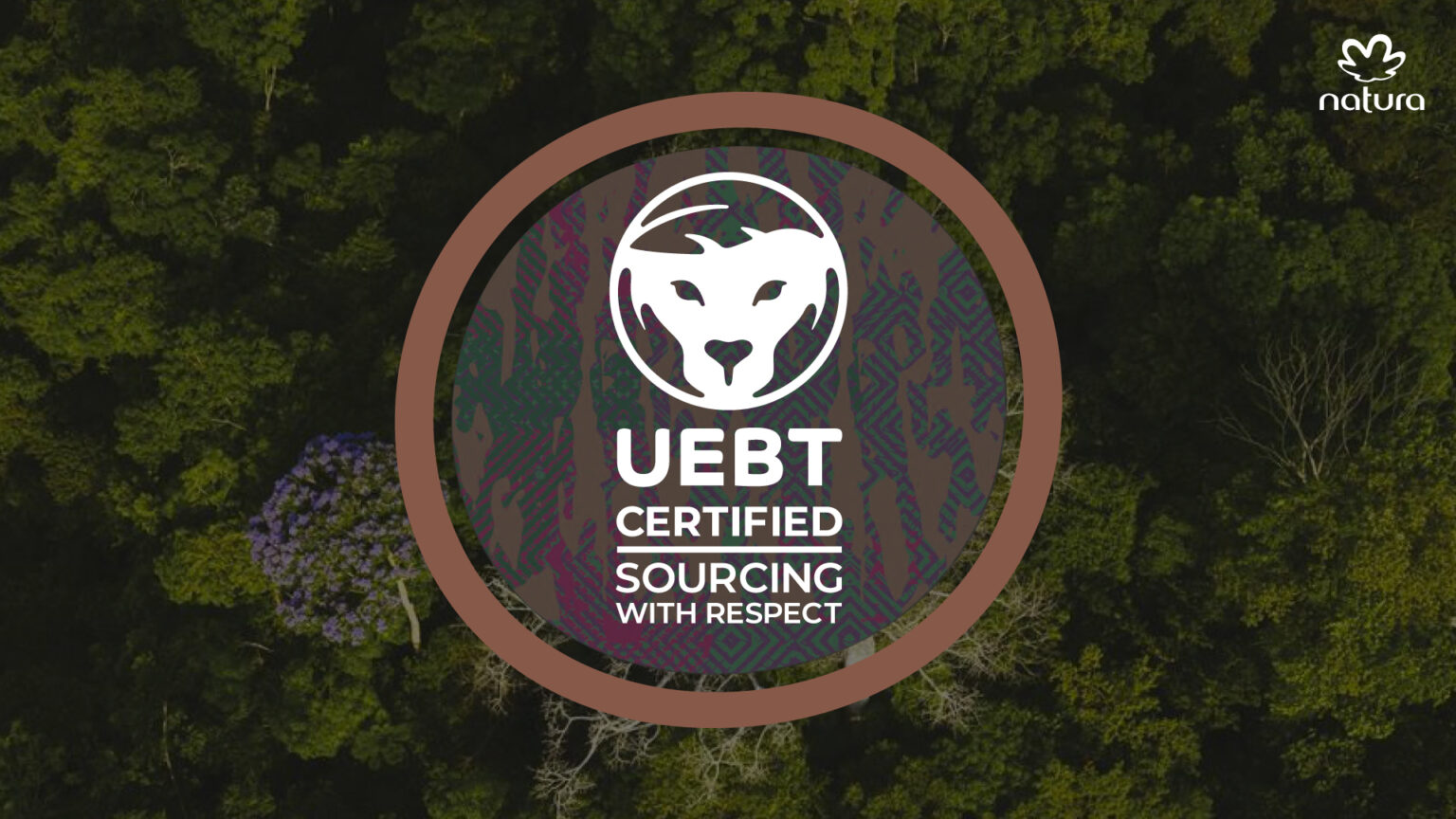 Sello UEBT en Natura Ekos • Natura de México