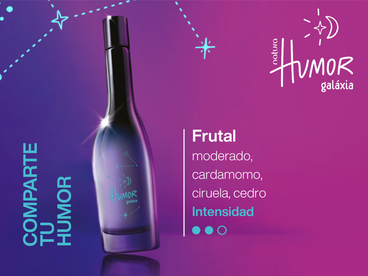 Perfume EDT Humor Astral Masculino y Femenino • Natura de México