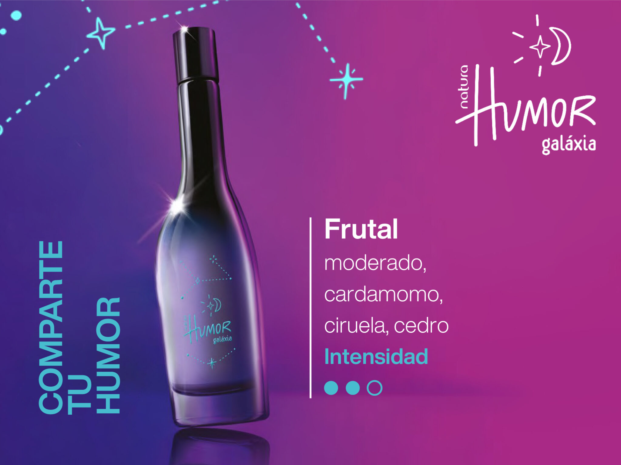 Perfume EDT Humor Astral Masculino y Femenino • Natura de México