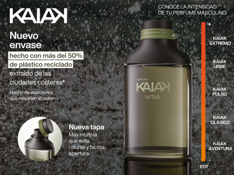 Kaiak Urbe EDT Masculino 2023 • Natura de México